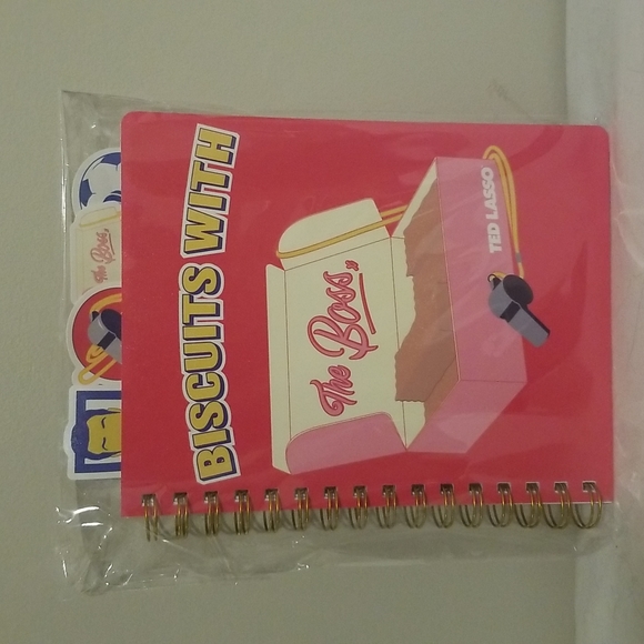 Warner Bros. | Office | Ted Lasso Biscuits With The Boss 4 Tab Journal ...